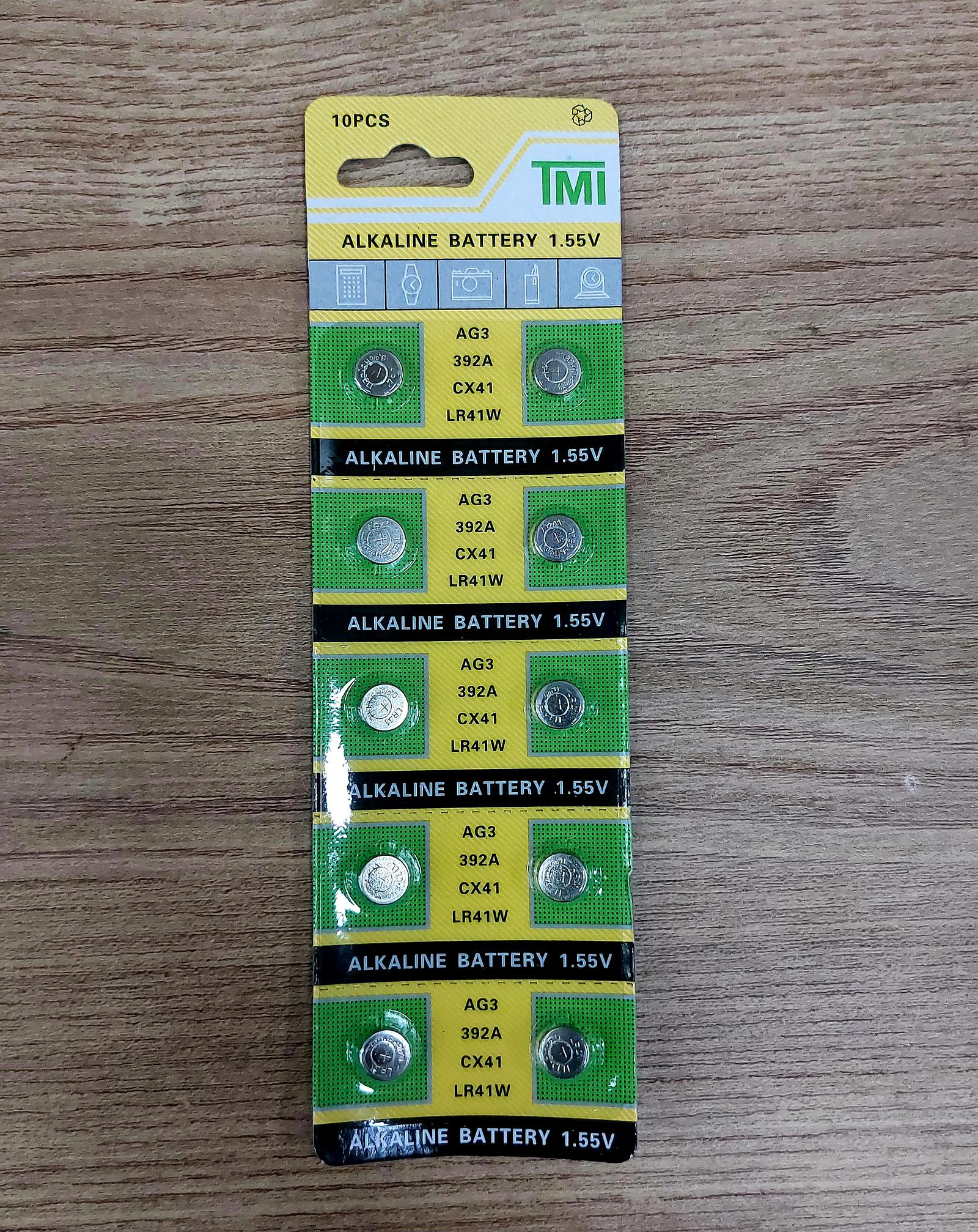 BATERIA ALKALINE AG3/ LR41 | Inova Wang